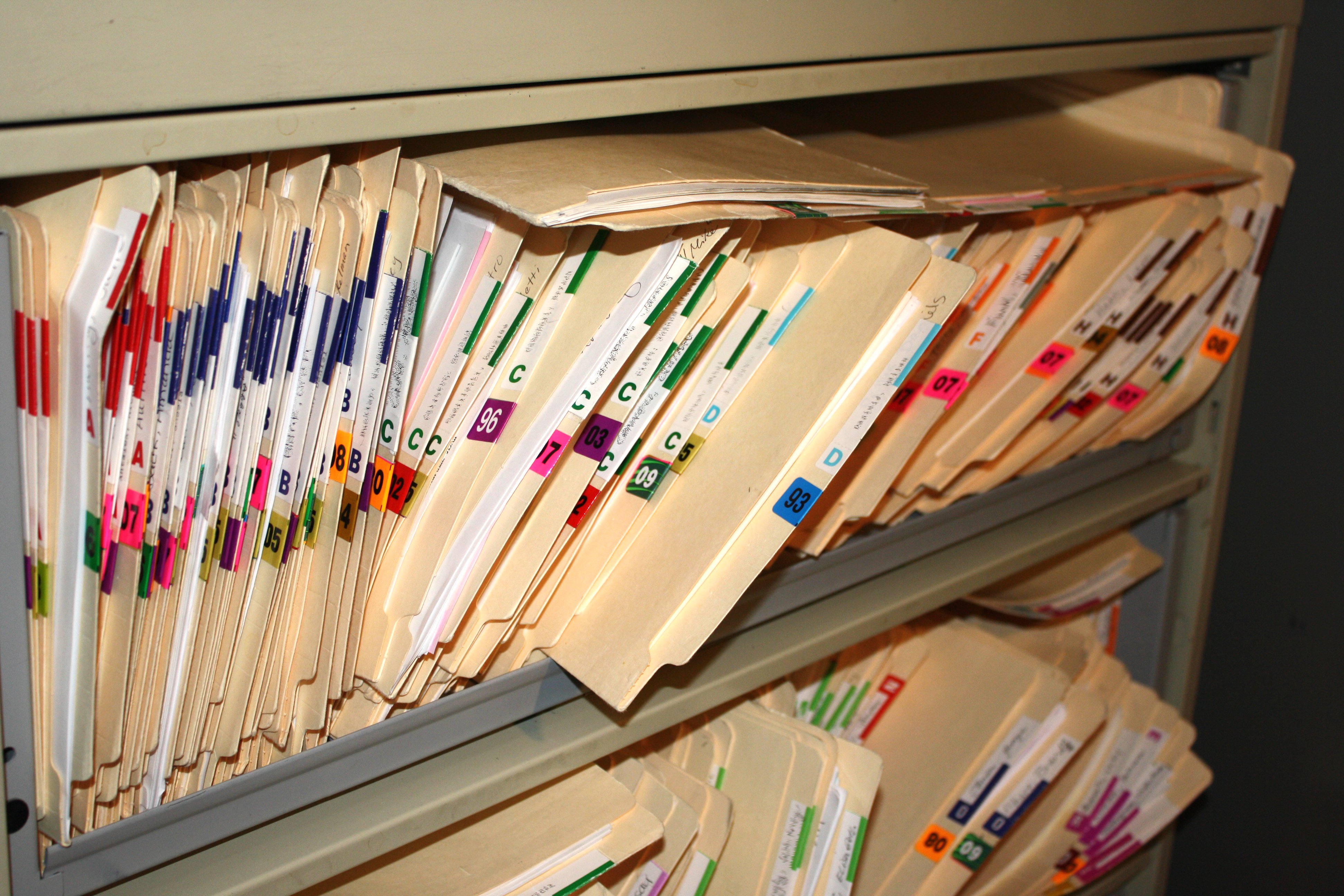 File Folders Picture Free Photograph Photos Public Domain